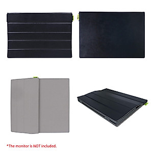 Gechic M505T / M505I Folding Sleeve(15A3) Stand, Smart Cover, Carrying case for Portable Monitor, Laptop, Anti-Scratch Screen Protection