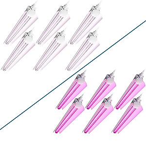 Barrina (Pack of 12) LED Grow Lights, 2FT 24W, LED Grow Lights, Full Spectrum, Grow Light Bulbs for Indoor Plants, Greenhouse