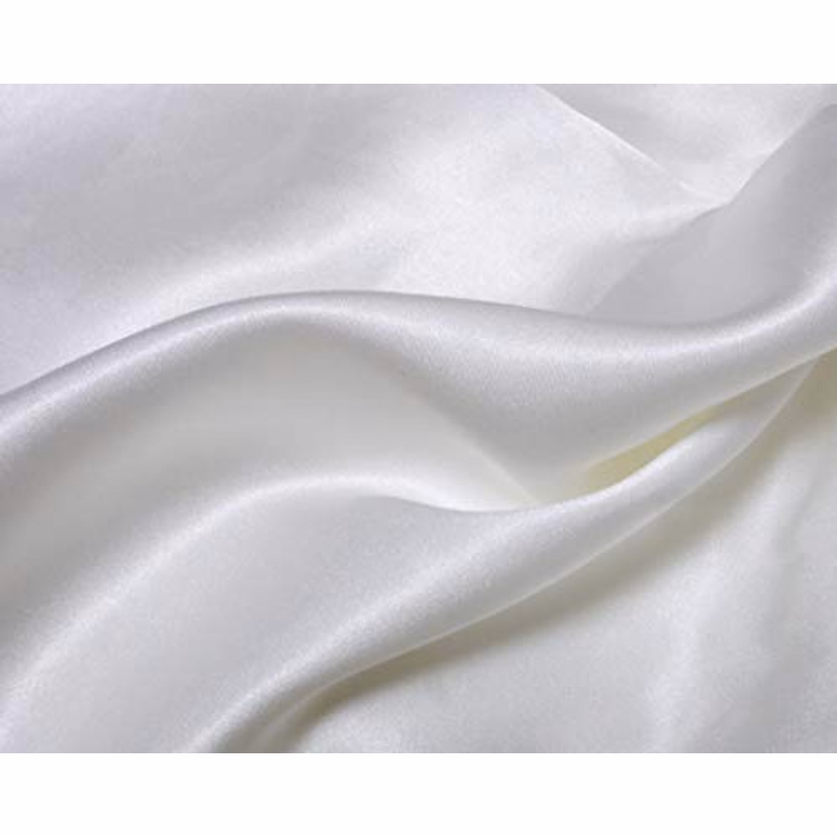 Wantschun Womens Satin Silk Sleepwear Long Pajamas Pants Nightwear Loungewear Pj Bottoms Trousers White US Size XL