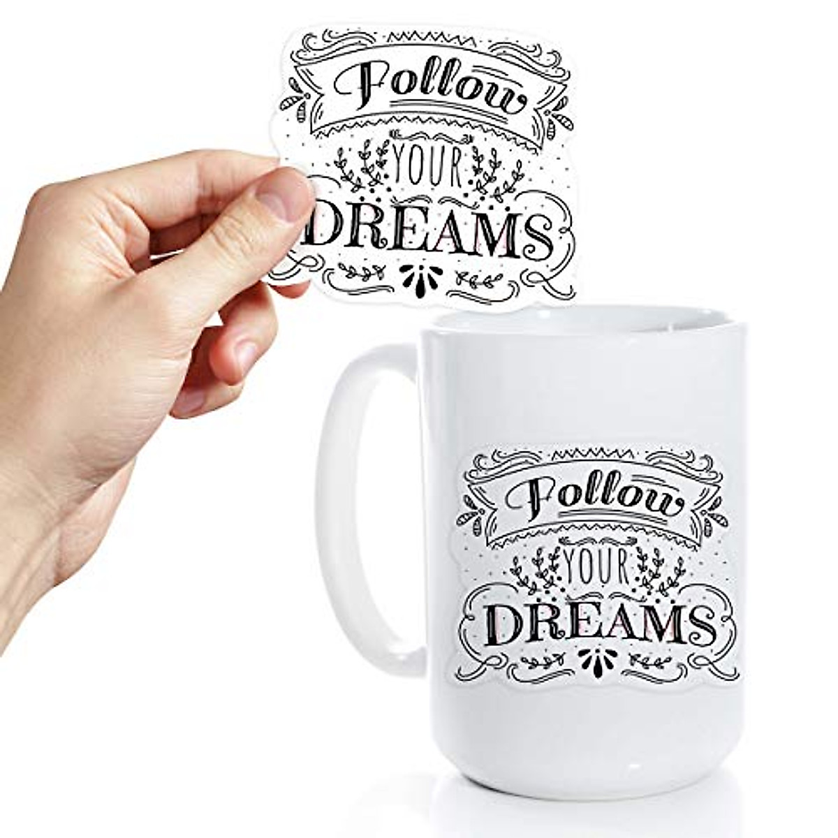 Wellington Specialty Craft Supplies, Waterslide Decal Paper for Inkjet Printer, A4 Size, 20 Water Slide Transfer Printing Sheets, Clear