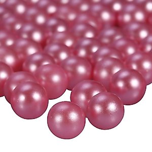 Artificial Pearl, 1300PCS Smooth Glossy Color 2Colors Bead Decoration for Makeup Organizer for Decorations(Pink)