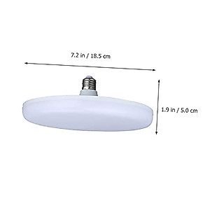 OSALADI 1Pc LED Flying Saucer Light Ceiling Chandelier Round Chandelier Ceiling Flush Mount Light Fixture Flat Lighting Fixture Hanging Lamp Lantern Retro Single Light Round Ceiling Lamp