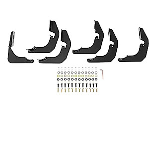 Westin 21-23715 Pro Traxx 4 Oval Nerf Step Bars fits 2014-2018 Silverado Sierra 1500 Dbl Cab 2019 Silverado LD Sierra 1500 Limited Dbl Cab 2015-2019 Silverado Sierra 2500 3500 Dbl Cab Black 1 Pair