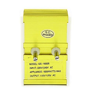 Step Down Voltage Converter for Heating Appliances - 1600 Watts