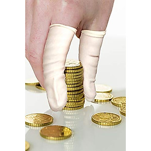 MountainAir – 250 Pcs Finger Cots - Disposable Finger Protectors - Rubber Finger Covers for Finger Tips - Electronic Repairs and More – Fingertips Protective Gloves Disposable Guards - Medium