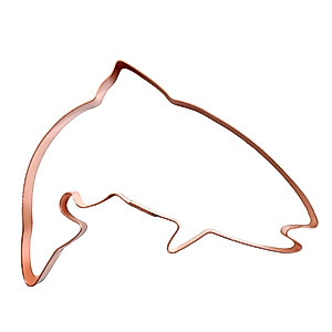Jumping Trout Copper Cookie Cutter