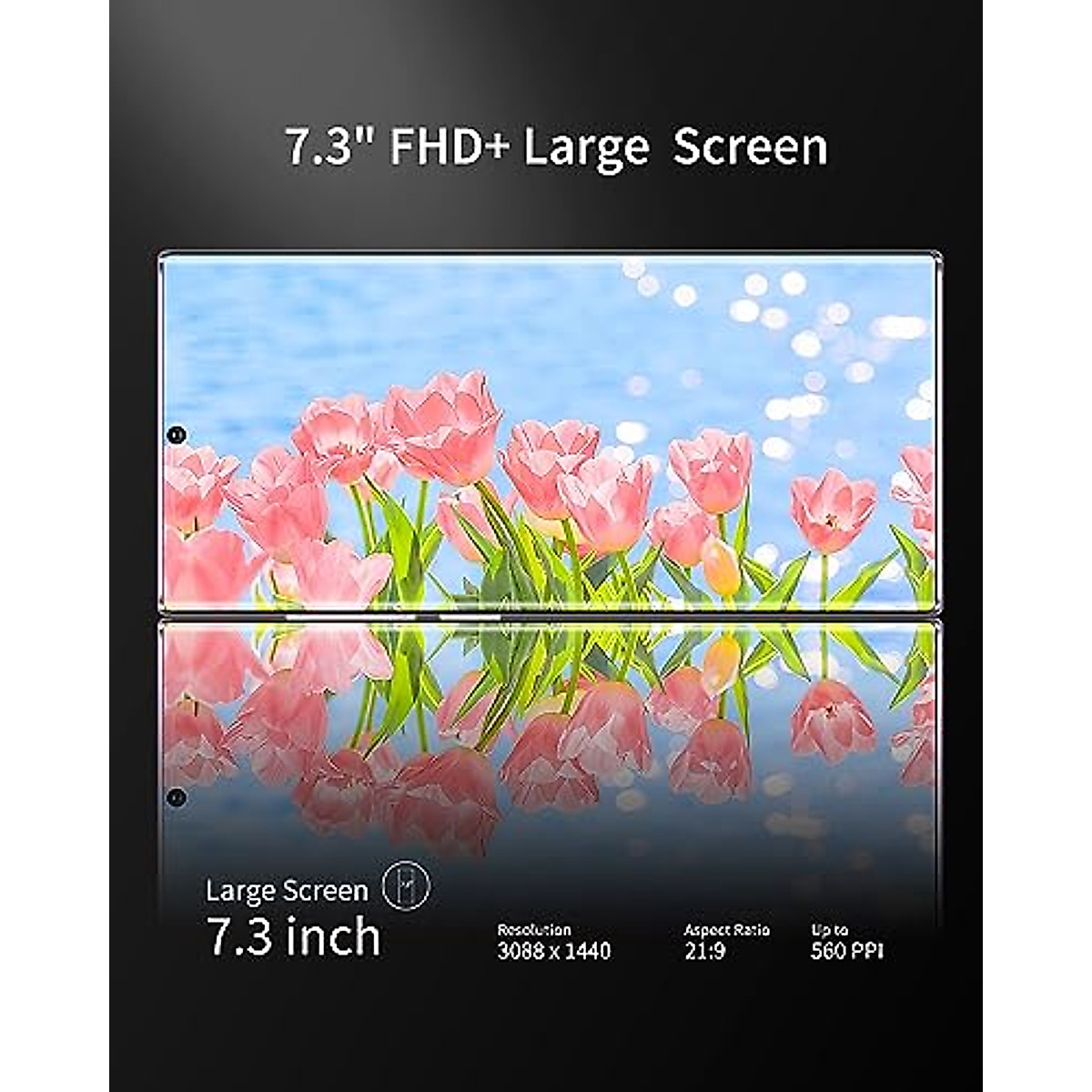 S23 5G Unlocked Cell Phones 6G+256GB Snapdragon 8 Gen 2 Octa-Core Android 13 Phone, 6.8" FHD+Display 120HzD 64MP AI Camera 4G/5G Smartphone 6000mAh Support Dual Sim TF Card Fingerprint Lock&Face ID