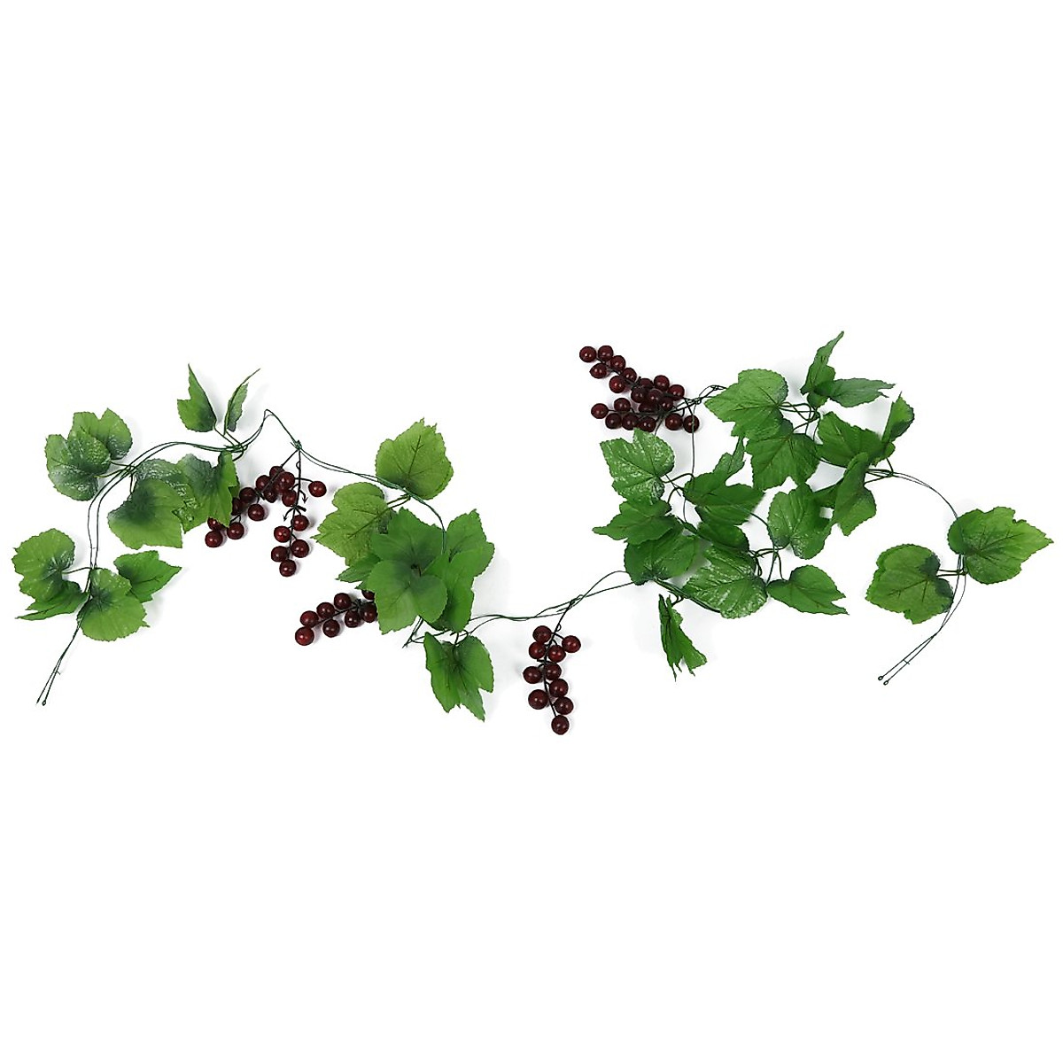 YHJIC 2X Artificial Grape Vine Garland Fruit Garden Decoration
