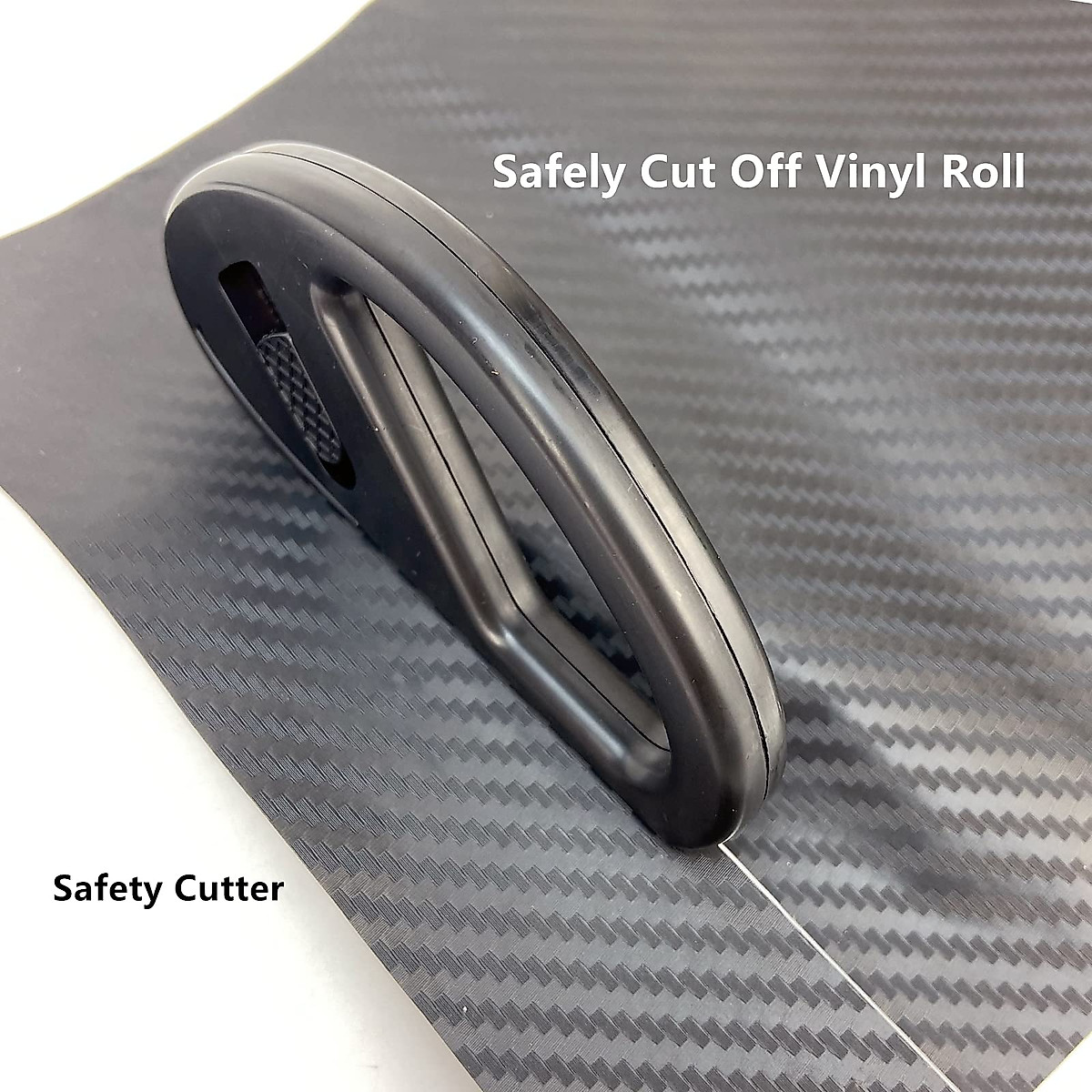 Umaki Car Graphics Vinyl Install Tools Kit with 5M Vinyl Wrap Cutting Tape, Cutter Knife, Vinyl Squeegee and Cleaning Cloth, for Safely Design Graphics Decals Line, 7 Piece