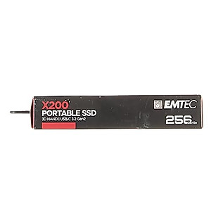 Emtec X200 Power Plus 256GB mSATA Portable Solid State Drive (SSD) - ECSSD256GX200