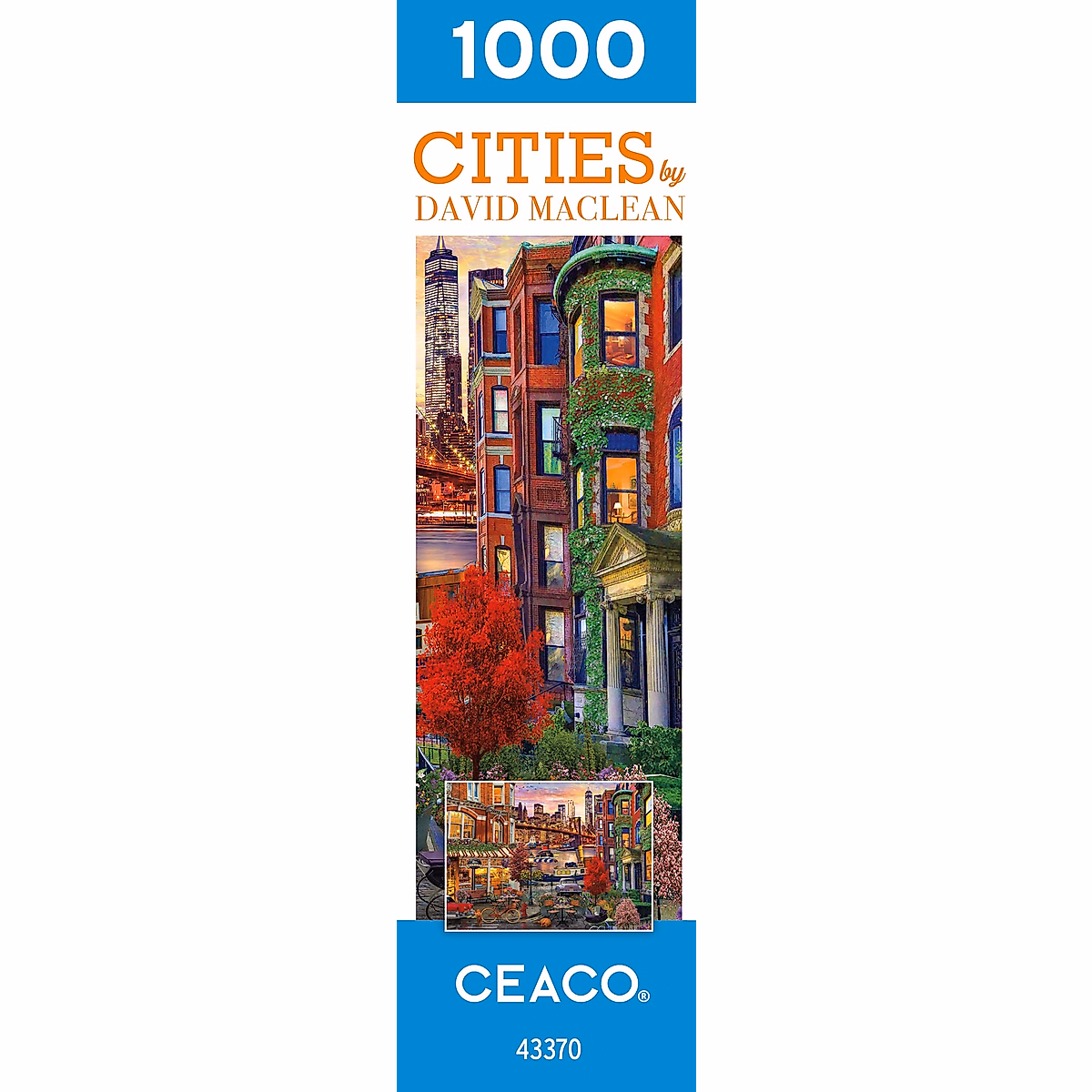 Ceaco - David Maclean - Brooklyn Bakery - 1000 Piece Jigsaw Puzzle