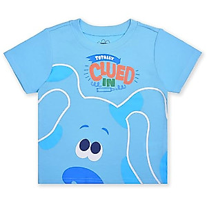 Nickelodeon Blue’s Clues Baby Boys 3 Piece T-Shirt, Zip Up Hoodie and Pants Set for Infants and Toddlers
