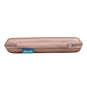 Anleo Hard EVA Travel Case for POWERADD Pilot 4GS 12000mAh / Uni-Yeap 11000mAh External Battery Charger Power Bank Color: Rose Gold