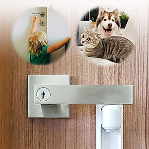 Heart of Tafiti Door Lever Safety Lock, Child Safety, Kids Toddler Proof 2 Pack