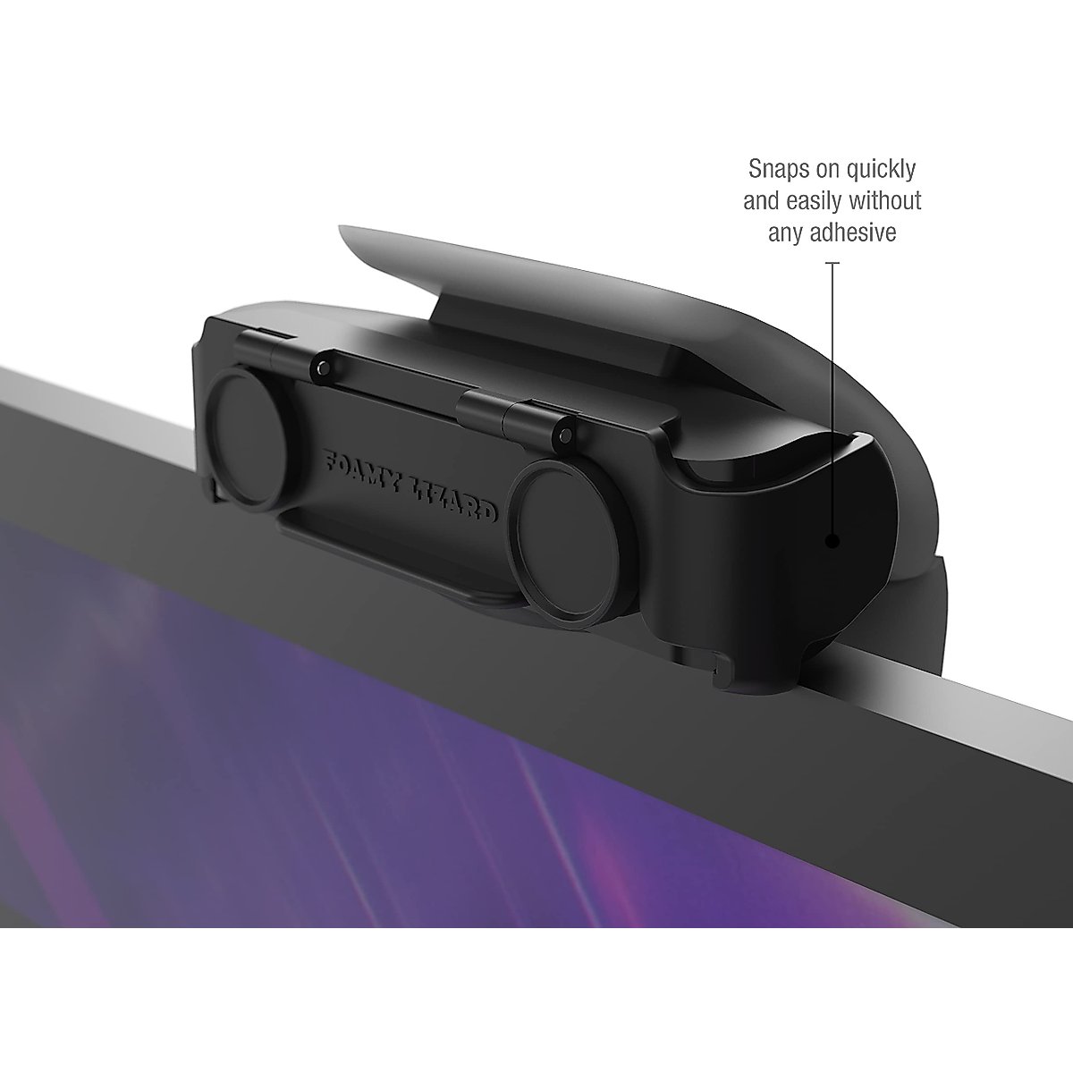 Foamy Lizard Privacy Cover for Playstation 5 HD Camera (NO GLUING) U.S. Design Protective Lens Cap for 2020 PS5 Console Camera Sensor (CAMERA NOT INCLUDED)