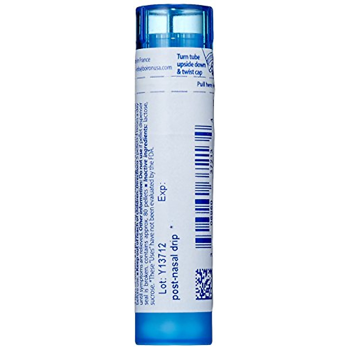 Boiron Hydratis Canadensis 30C, 5-Pack of of 80 Pellet Tubes, Homeopathic Medicine for Postnasal drip