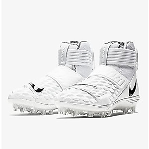 Nike Force Savage Elite 2"White Men's Football Cleat SZ 13