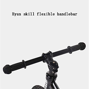 ygqtbc Balance Bike， for Boys Girls Kids 2-6 Years Old Childrens Toy, No Pedal，Adjustable Seat, Two-Wheeled Children's Slide Car Children Bicycle (Color : C)