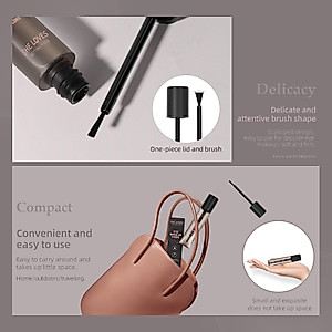 MIESCHER Eyebrow Gel Clear Waterproof Brow Wet N Wild Gel Glue Eyebrow Styling Transparent Eyebrow Raincoat Long Lasting Control Freak Eyebrow Gel Sweat-proof Natural Colorless Eyebrow Makeup(01)