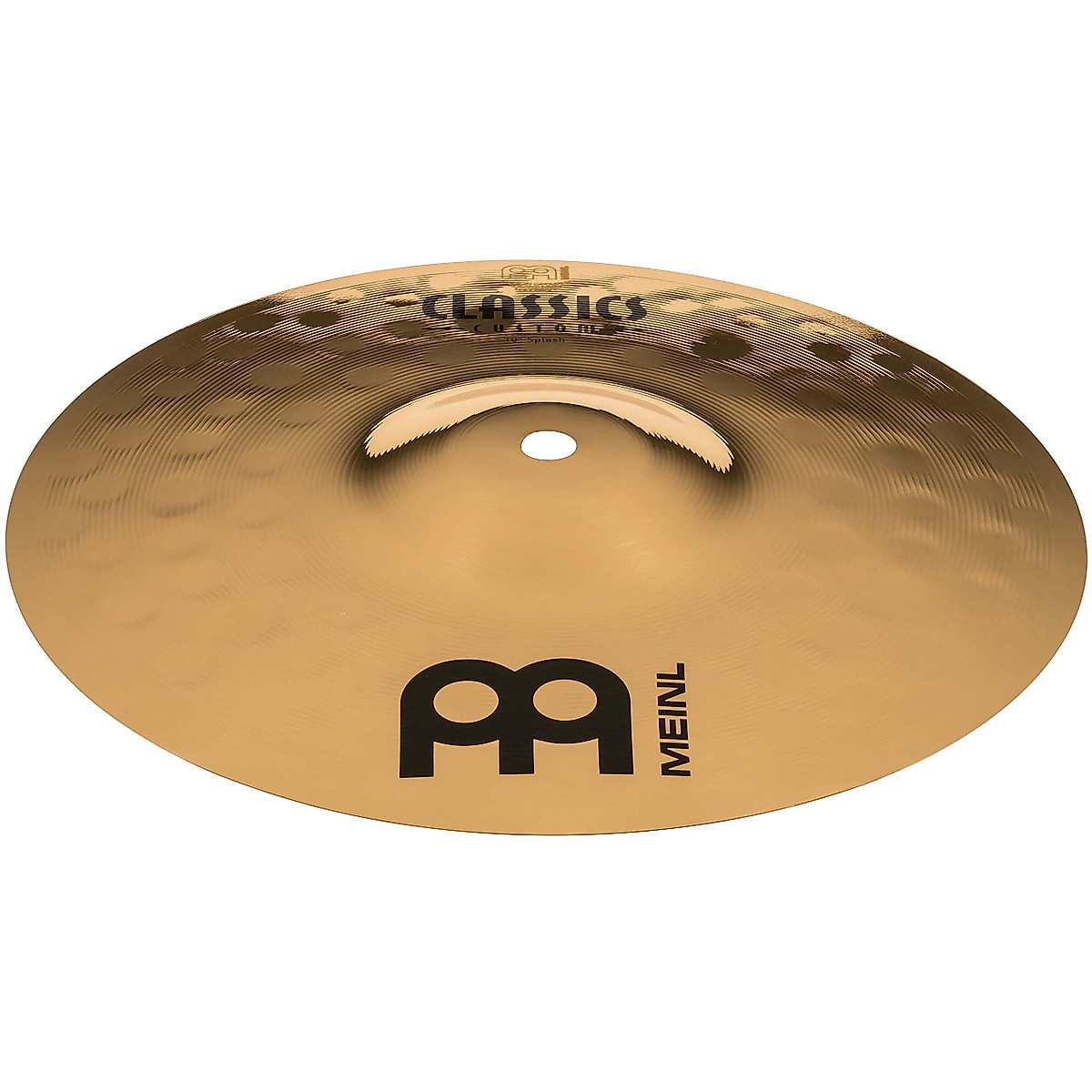 Meinl 10" Splash Cymbal - Classics Custom Brilliant - Made In Germany, 2-YEAR WARRANTY (CC10S-B)