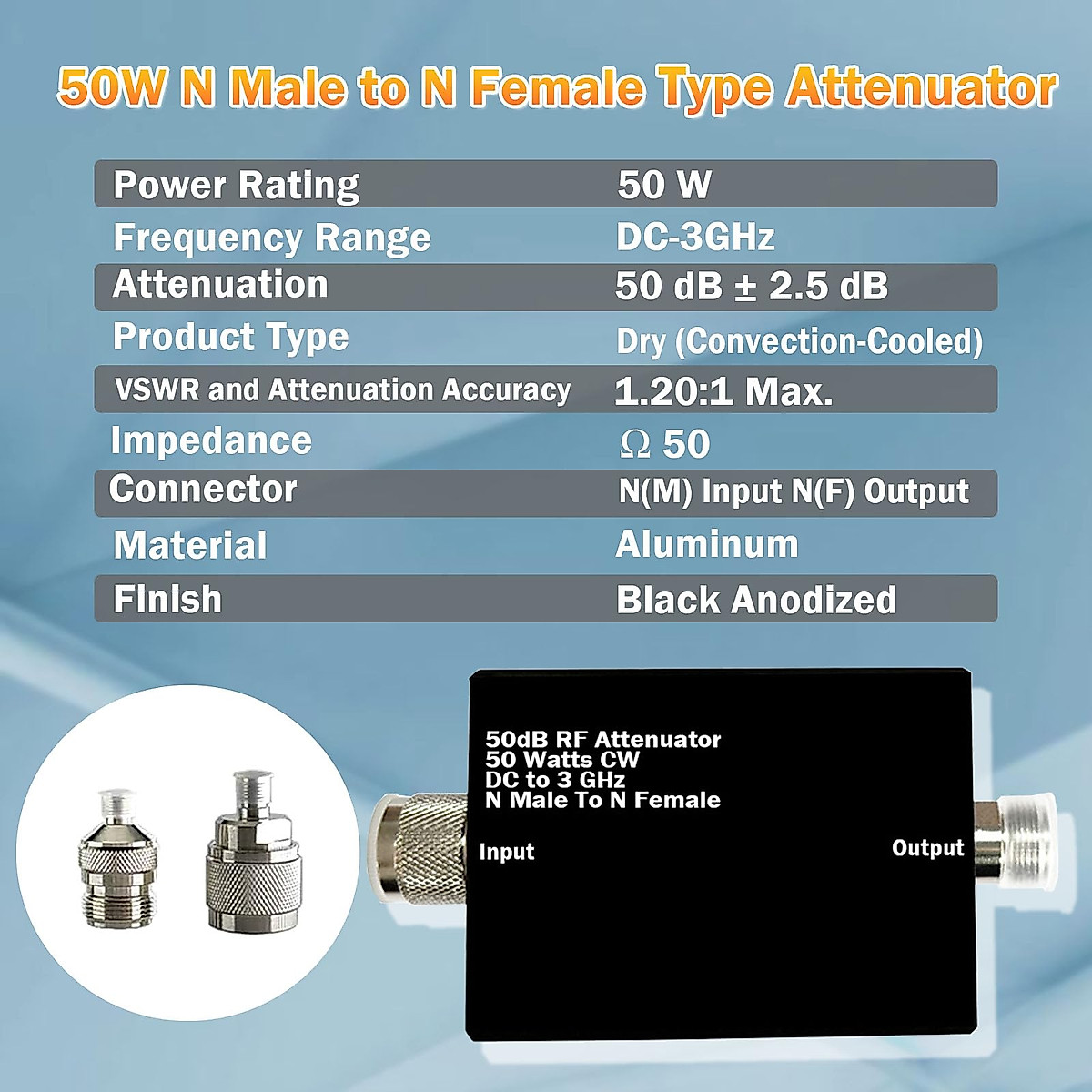AURSINC TinySA Ultra+ ZS406 Spectrum Analyzer with 50W Attenuator, 2025 4inch 100kHz-5.4GHz V0.4.6 Portable Frequency Analyzer with 32Gb Card,2in1 Signal Generator 100kHz to 900MHz MF/HF/VHF UHF Input