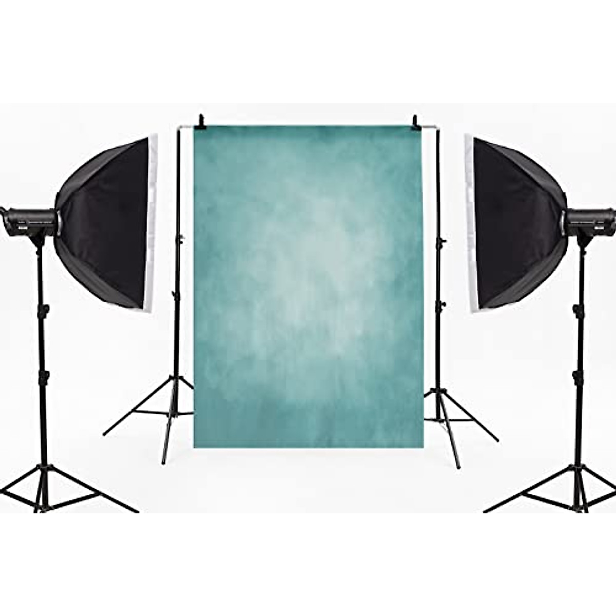 Kate 5x7ft Abstract Backdrops Microfiber Dark Cyan Portrait Background for Photoshoot, for Photography, for Birthday