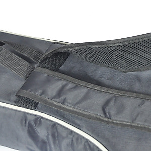 Tosnail Padded Electric Guitar Gig Bag - Backpack Shoulder Strap, Carry Handle & Pocket - Full Size 41 inch - Black