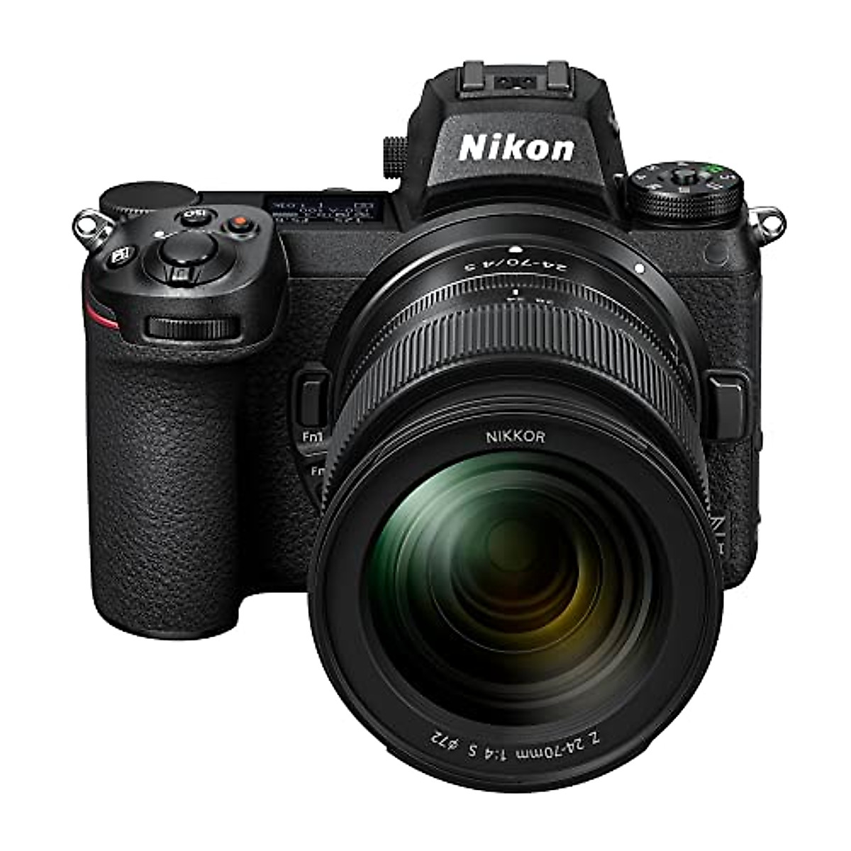 Nikon Z 6II FX-Format Mirrorless Camera with NIKKOR Z 24-70 and FTZ II Mount Adapter Bundle (2 Items)
