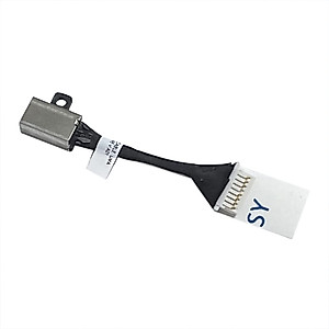 Zahara DC Power Jack Cable Harness Charging Port Connector Socket Plug for DELL Latitude 3410 14" (I5-10210U) 3412 3510 15.6" (I3-10110U) E3410 E3412 E3510 P101F001 7DM5H CN-07DM5H 450.0KD0C.0041