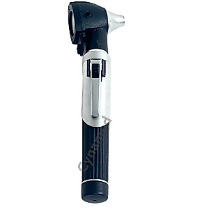 Cynamed Otoscope - Ear Scope with Light, Ear Infection Detector, Pocket Size (Black)