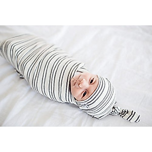 Copper Pearl Large Premium Knit Baby Swaddle Receiving Blanket Midtown