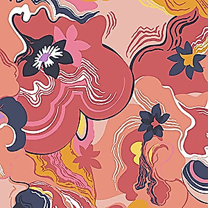 Vera Bradley Women's Recycled Lighten Up Reactive Tote Bag, Rosa Agate, One Size