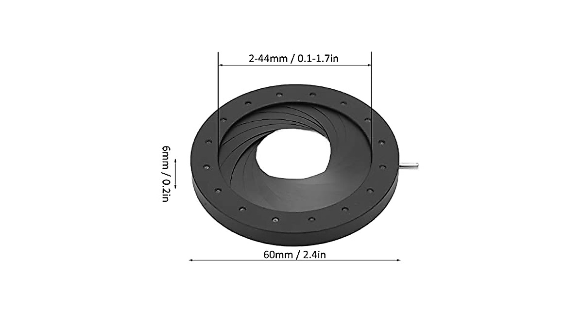 SK44 Iris Microscope Diaphragm - Durable & Easy to Use