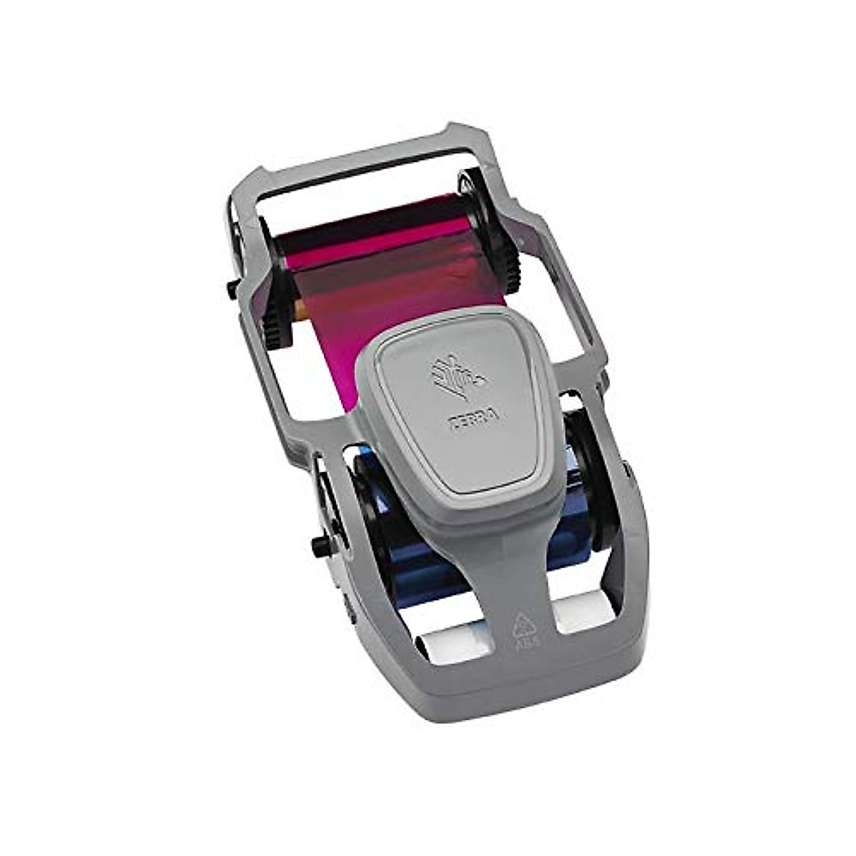 Zebra ZC100 LT ID Card Printer - Complete Supplies Package with CloudBadging Software, Blank Cards, and Ribbon