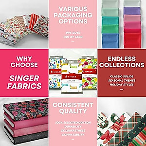 Singer Print Fabric, 100% Cotton, Tone On Tone Olive