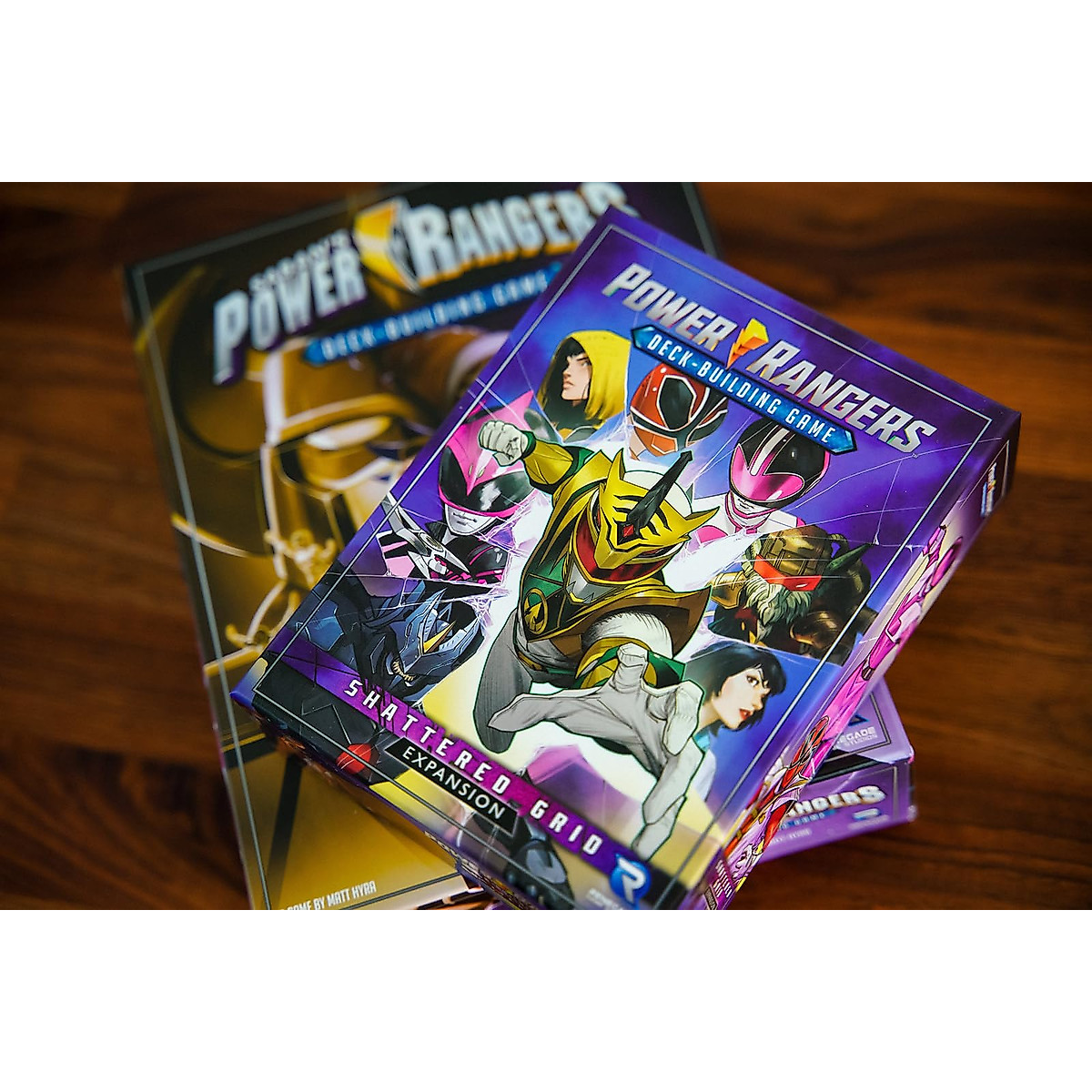 Power Rangers Deck-Building Game: Shattered Grid Expansion - New Content, Time Travel, Alternate Universes & More! Ages 14+, 2-4 Players, 30-70 Min