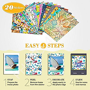 Fujifilm Instax Mini 9 Instant Film Camera (Ice Blue) - Fujifilm Instax Mini Instant Film, Twin Pack - Fujifilm Instax Mini Rainbow Film - Case for Fuji Mini Camera – Fuji Instax Accessory Bundle