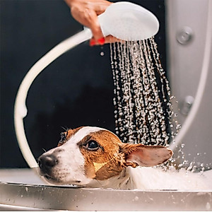 4m/13.12ft Portable Sink Hose Faucet Sprayer Sink Spray Rubber Hose Shampoo Sprayer Handheld Faucet Shower for Pets, Bathing Baby, Washing Hair, Rinsing Vegetables