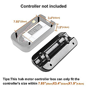 Super Large Controller Case for Electric Bike Controller Box Electric Scooter Controller Case Electric Bicycle Conversion Part Electric Motor Controller Box (Large Size:9.84"×4.25"×2.9")