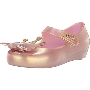 mini melissa Girl's Ultragirl Princess Me BB (Toddler/Little Kid) Metallic Pink 5 Toddler M