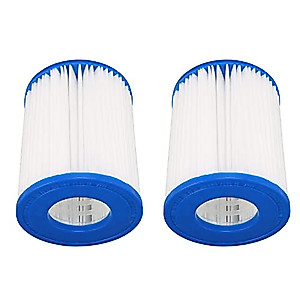 RvSky Garden Kit 2Pcs Children's Pool Filter Washable Swimming Pool Filter Spa Filter Replacement for Hot Tubs