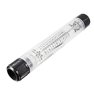 BNYZWOT Water Flow Meter Panel Type Flowmeter G-15 0.1-1 GPM 0.5-4 LPM