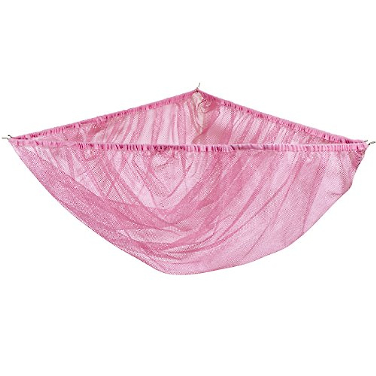 Jumbo Toy Hammock, Pink - Organize Stuffed Animals and Children's Toys with this Mesh Hammock. Great Decor while Neatly Organizing Kid's Toys and Stuffed Animals. Expands to 5.5 feet. (2-Pack)