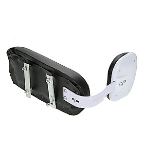 Lixada Bicycle Back Seat Cycling Bike Bicycle MTB PU Leather Soft Cushion Rear Rack Seat Children Seat with Back Rest