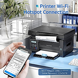 Pantum M6500NW Laser Printer All in One, Black & White Printer with Wireless Printing, Monochrome Laser Printer Print Scan Copy, Speed up to 23 ppm