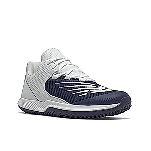 New Balance mens Fuelcell 4040 V6 Turf-trainer Baseball Shoe, Team Navy/White, 10.5 US