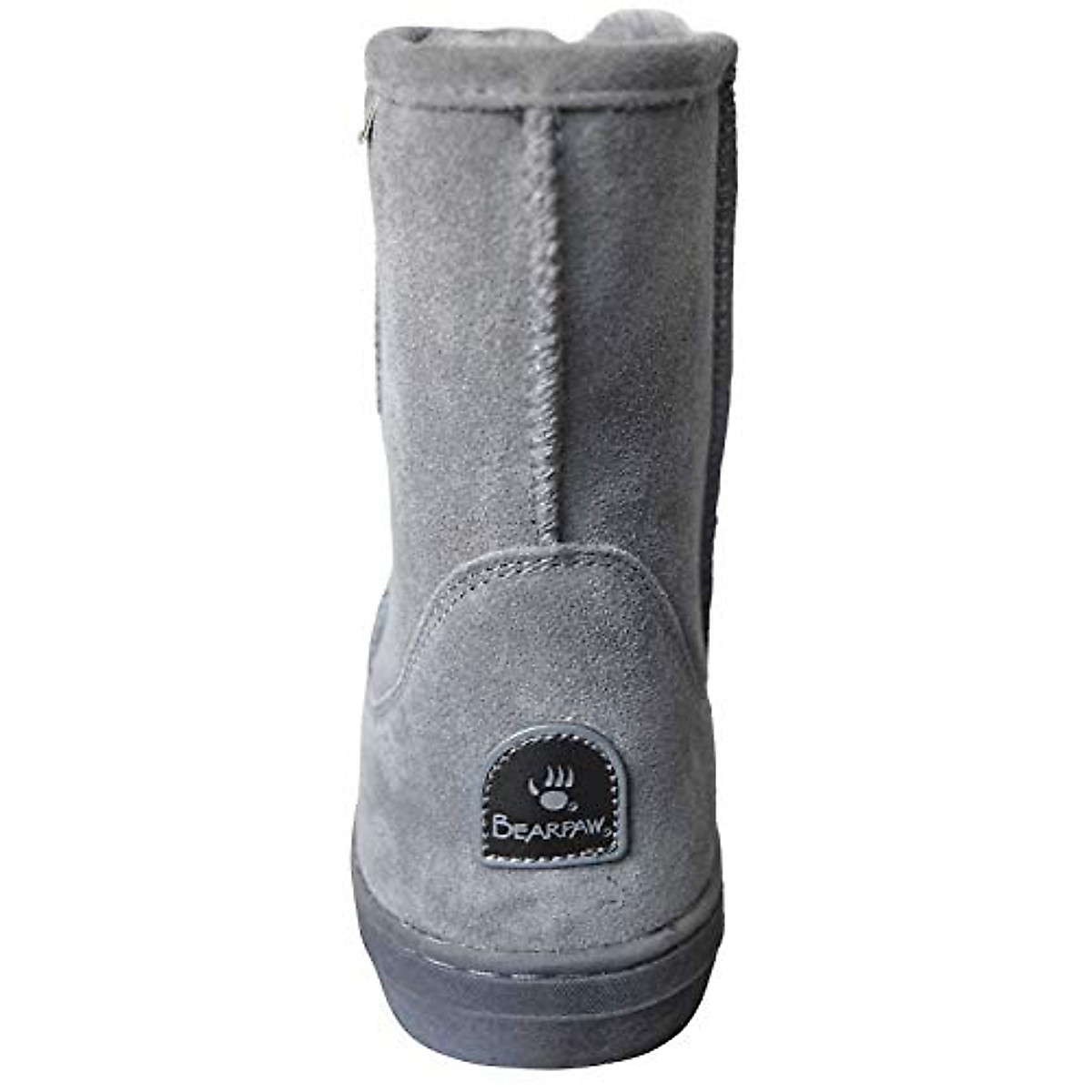 BEARPAW Men's Patriot Snow Boot, Charcoal, 10.5 M US