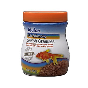 (3 Pack) Aqueon Goldfish Color Enhancing Granules, 3-Ounce each