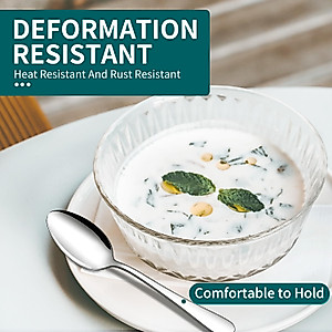 Silverware Set, ENLOY 20 Pieces Stainless Steel Flatware Cutlery Set, Include Knife Fork Spoon, Mirror Polished, Dishwasher Safe, Service for 4