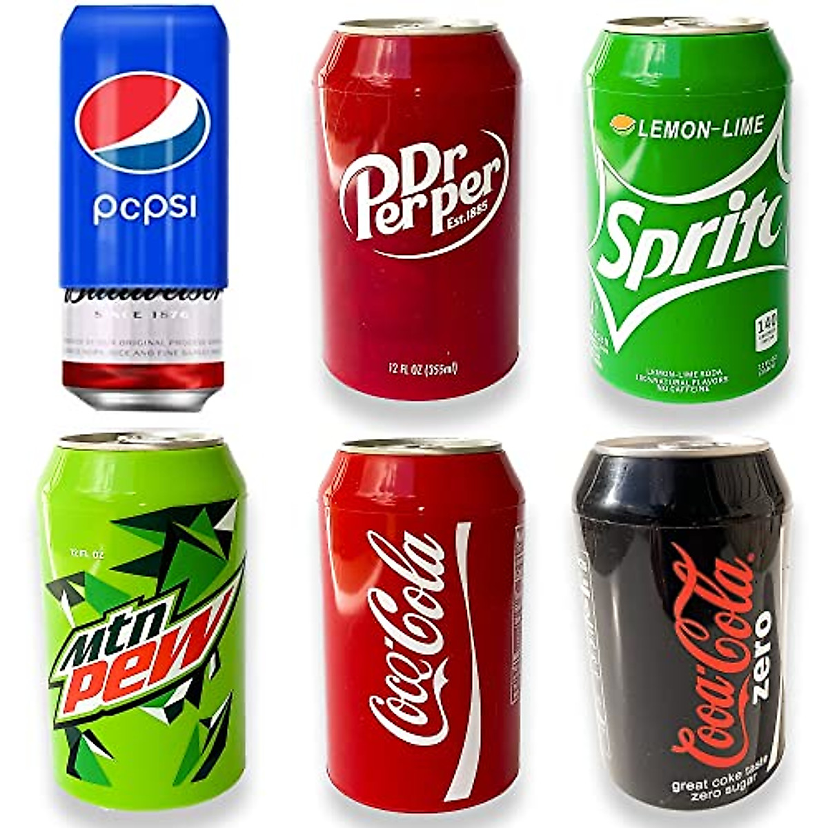 Akkeel Direct Beer Can Covers, Beer Sleeve, Can Cover with Easy On & Off Design - Perfect for Outdoor Parties, Parks, Travel, Beach & Sporting Event – Ultimate Solution to Hide a Beer – Pack of 6